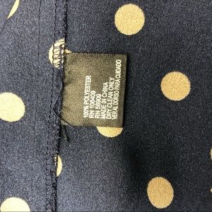 Alex Marie | Tops | Alex Marie S Navy And Gold | Poshmark